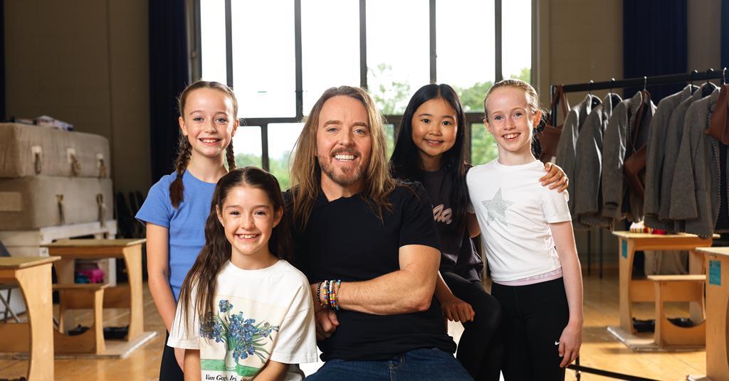Tim Minchin meets young cast of Matilda The Musical tour | News | Group ...