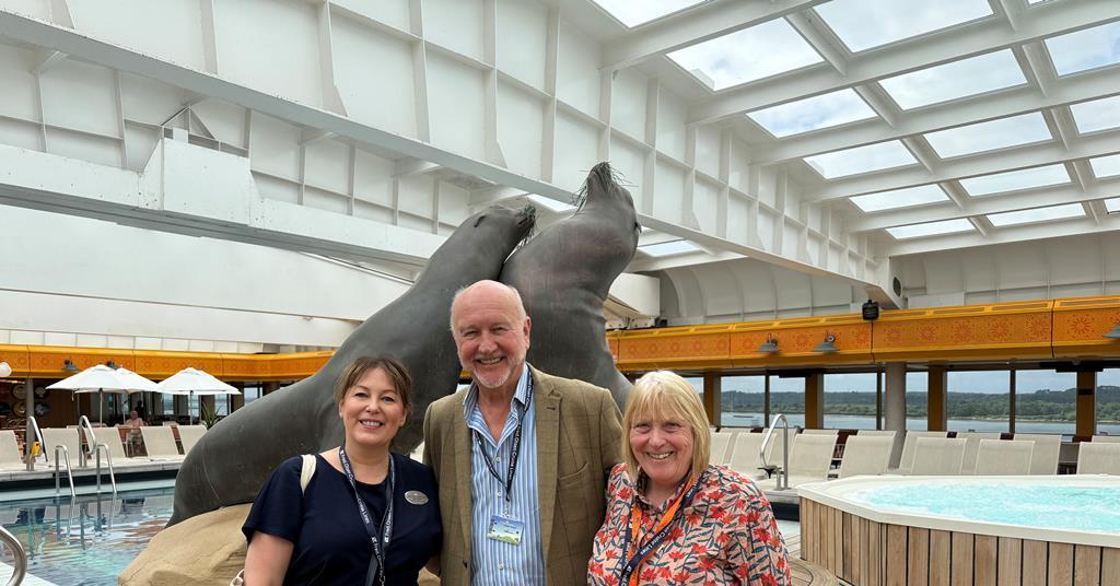New Meridian members visit Fred. Olsen Borealis ship at Southampton ...