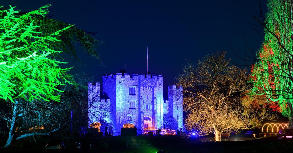 Historic venues show off their Christmas displays for the festive ...