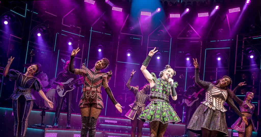 New SIX the Musical images show extravagant costumes and colourful ...